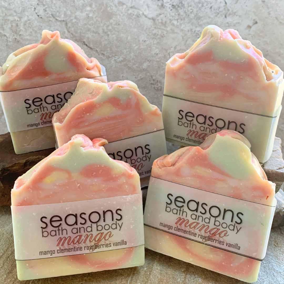 All-Natural Artisan Mango Soap - GLE-Good Living Essentials