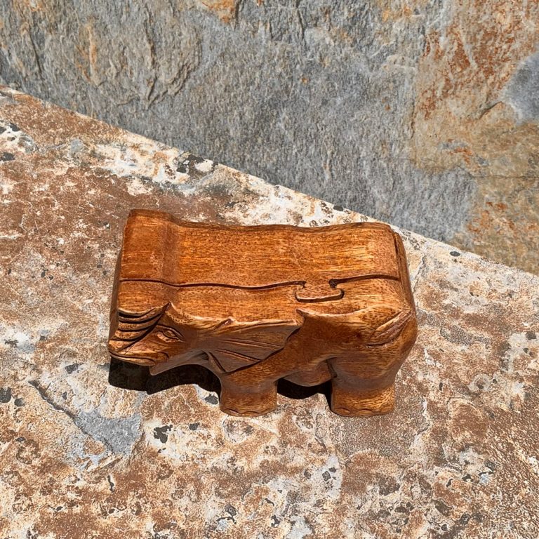 Wooden Elephant Puzzle Box - GLE-Good Living Essentials