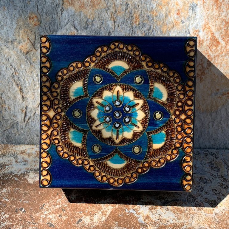 Handcrafted Chakra Luna Box - GLE-Good Living Essentials