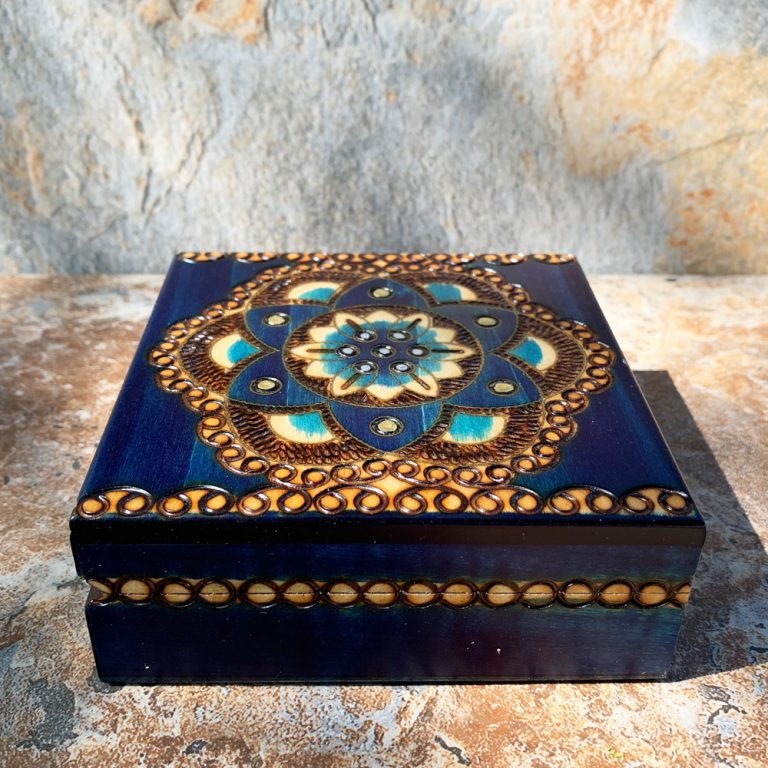 Handcrafted Chakra Luna Box - GLE-Good Living Essentials