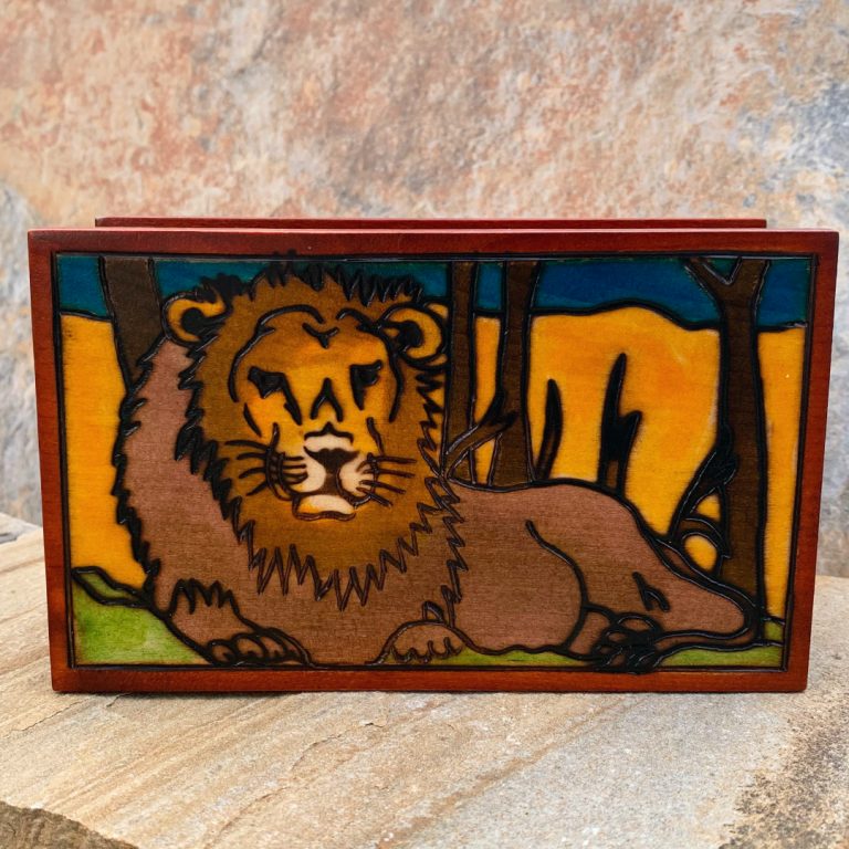 Lion Box with Secret Lock - GLE-Good Living Essentials
