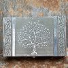 Tree of Life Hammered-Tin Box - GLE-Good Living Essentials