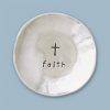 Pewter Faith Charm Bowl - GLE-Good Living Essentials