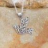 Sterling Filigree Dove Pendant - GLE-Good Living Essentials