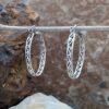 Filigree Bohemian Sterling Hoops - GLE-Good Living Essentials