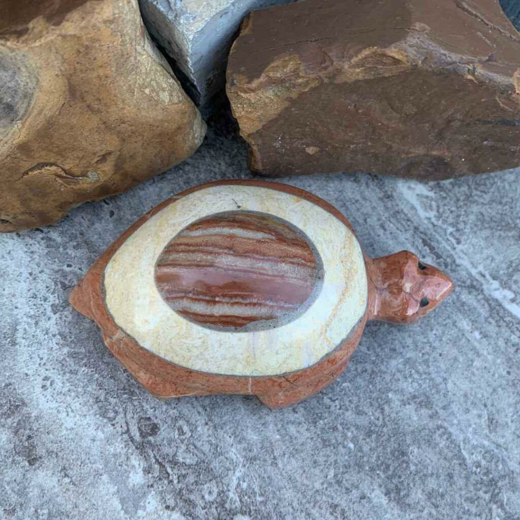 Moroccan Stone Carved Sea-Turtle - GLE-Good Living Essentials