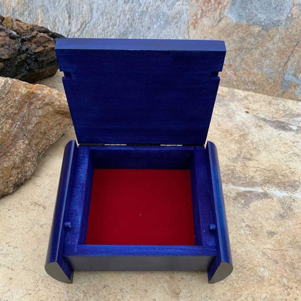 Handcrafted Secret Locking Iris Box - GLE-Good Living Essentials
