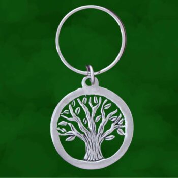 Tree of Life Pewter Keychain - GLE-Good Living Essentials