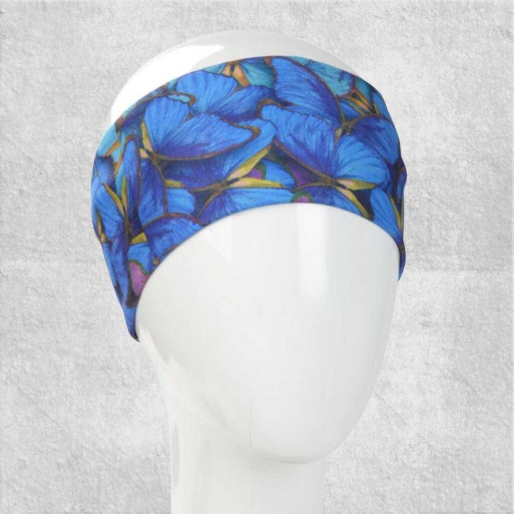 Colorful Butterflies Infinity Bandana Head Wrap - GLE-Good Living ...